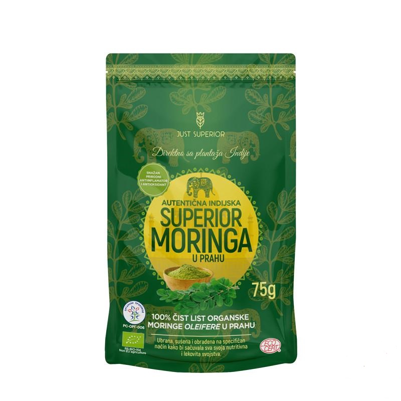 MORINGA OLEIFERA ORGANSKA 75g JUST SUPERIOR