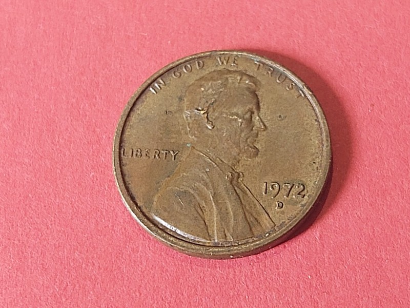 USA - 1 cent 1972 god D