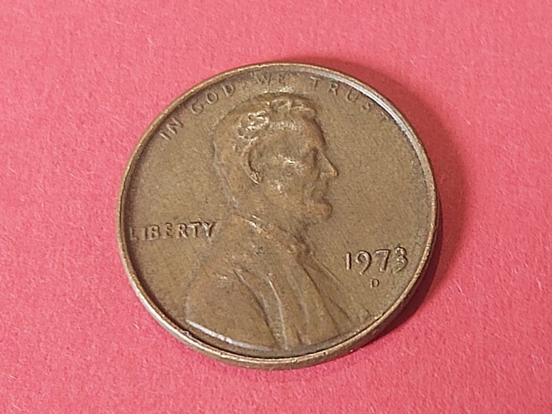 USA - 1 cent 1973 god D