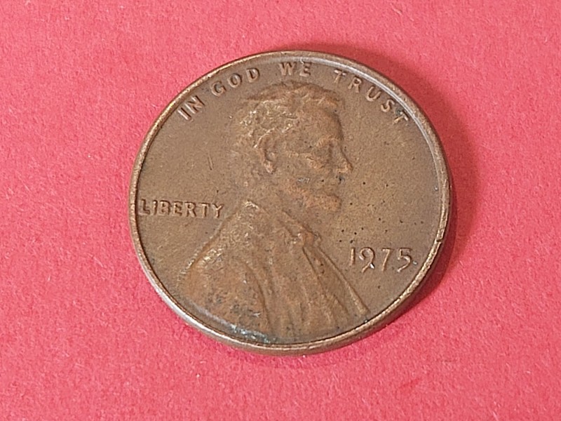 USA - 1 cent 1975 god