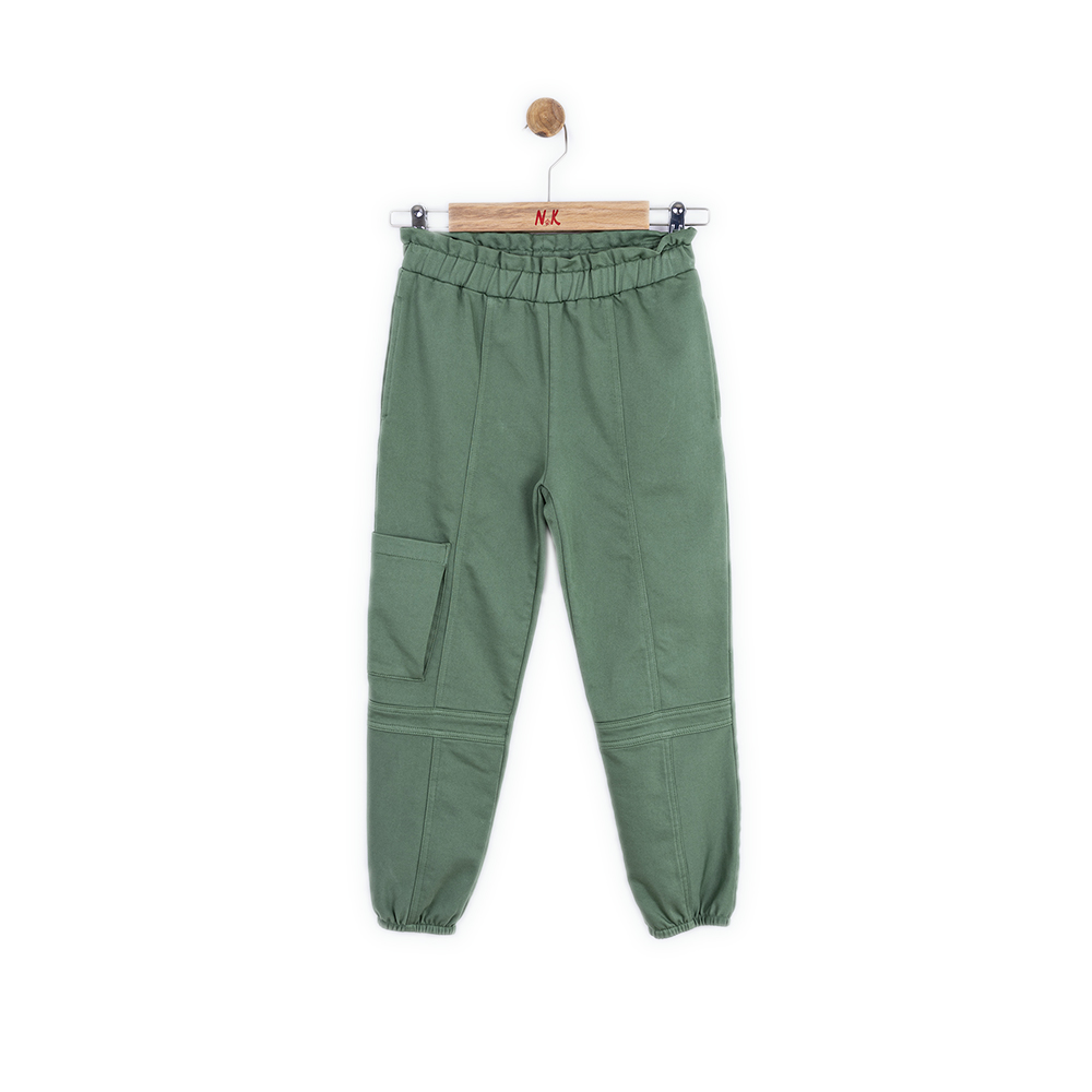 Nk kids pantalone za devojčice zelena Z2355518