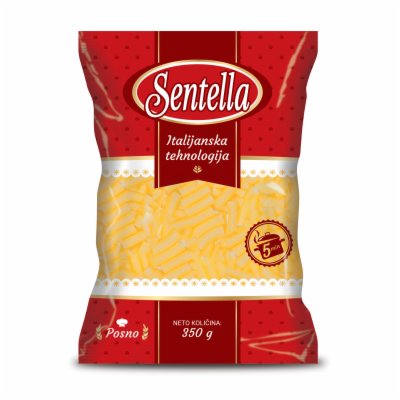 TESTENINA MAKARONE SECENE SENTELLA 350G
TESTENINA MAKARONE SECENE SENTELLA 350G