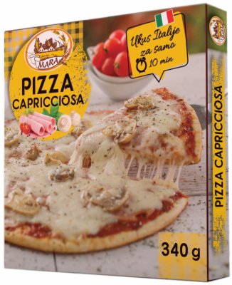 SMRZNUTA PIZZA CAPRICCIOSA MARA 340G
SMRZNUTA PIZZA CAPRICCIOSA MARA 340G