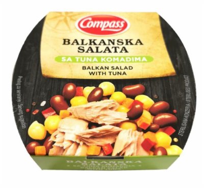 TUNA SALATA BALKANSKA COMPASS 160G
TUNA SALATA BALKANSKA COMPASS 160G