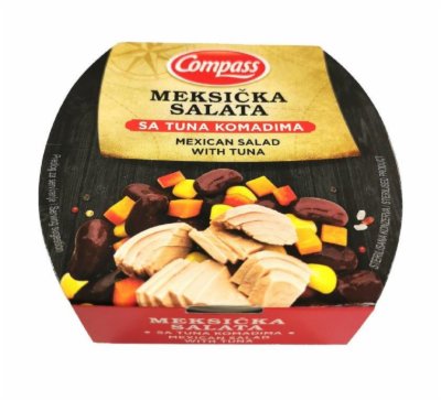 TUNA SALATA MEKSICKA COMPASS 160G
TUNA SALATA MEKSICKA COMPASS 160G