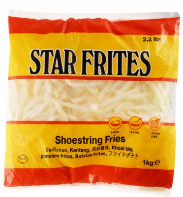 SMRZNUTI POMFRIT STAR FRITES 1KG
SMRZNUTI POMFRIT STAR FRITES 1KG