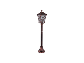 Baštenska lampa 1xE27 IP44 H830mm Alek Elmark 96305F/BRB