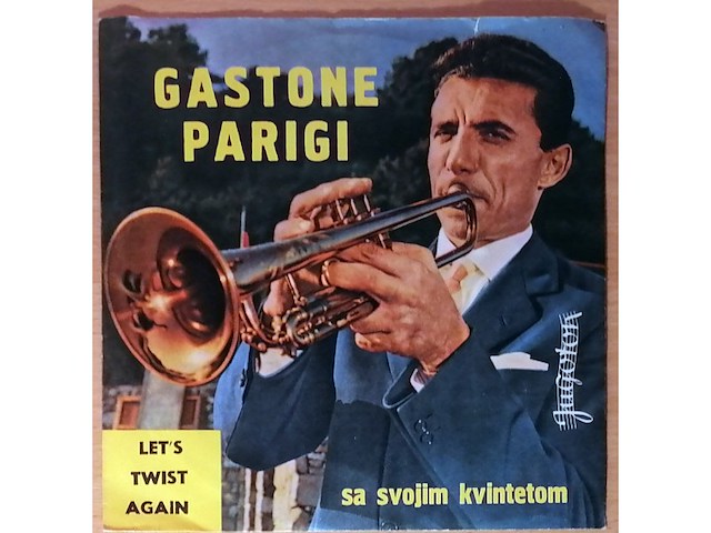 jazz SP: GASTONE PARIGI - Let`s Twist Again (1961) NM