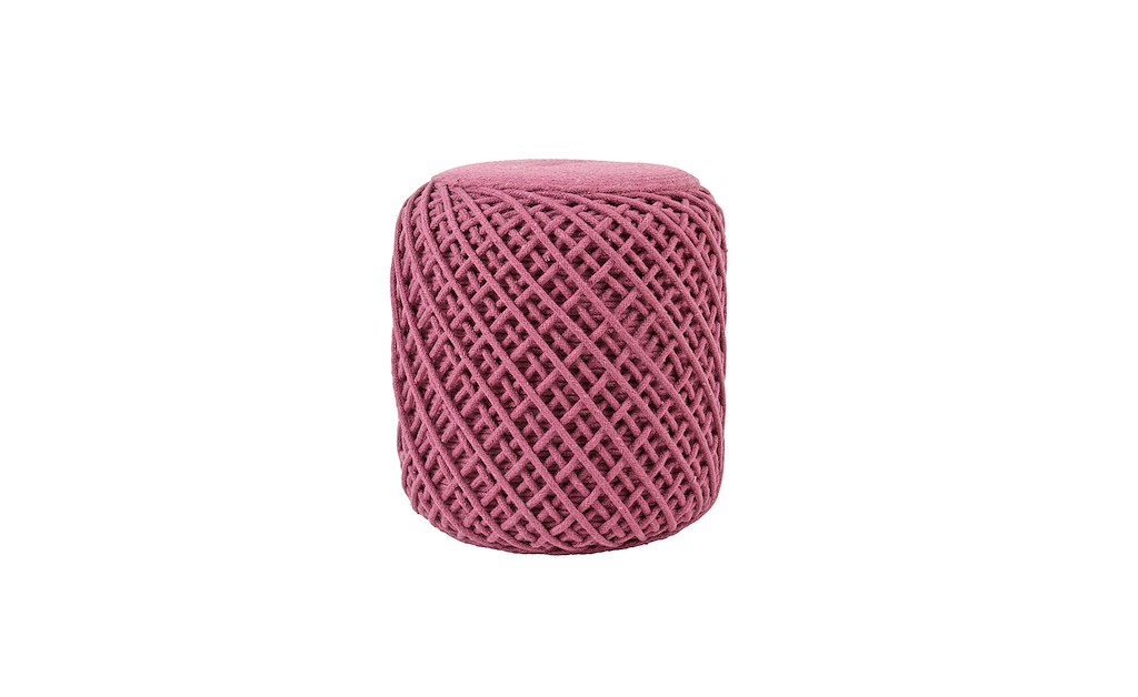 Podni jastuk Quinn H40xDIA35cm roze