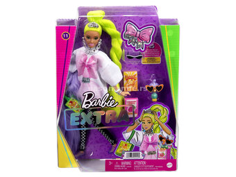 Barbie EXTRA lutka Neon