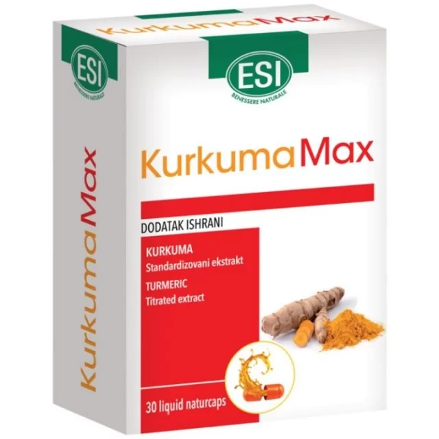 Kurkuma Max 30 kapsula