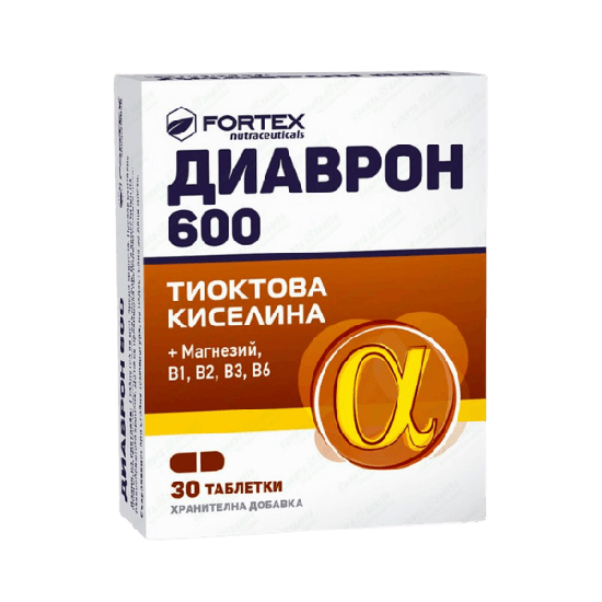 Fortex Diavron 600mg 30 tableta