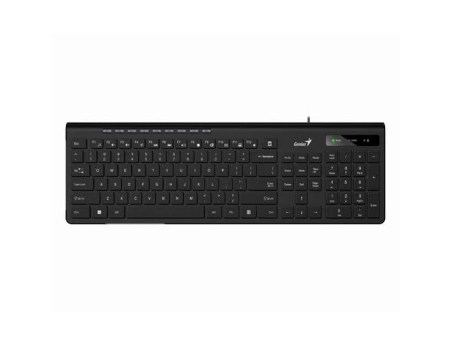 Genius Slimstar 230II USB US tastatura crna