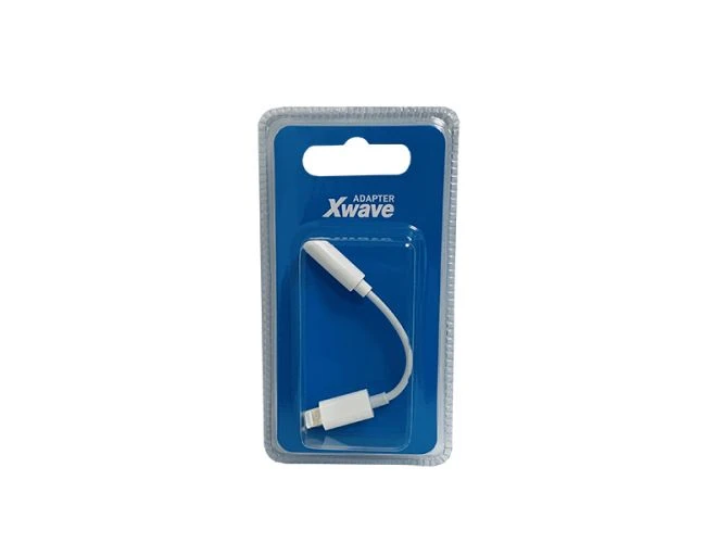 Xwave adapter lightning (muški) na 3.5mm (ženski) beli