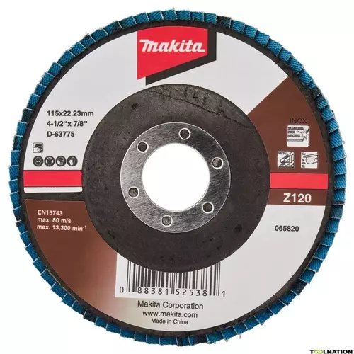 MAKITA D-63775 Lepezasti brusni disk za inox