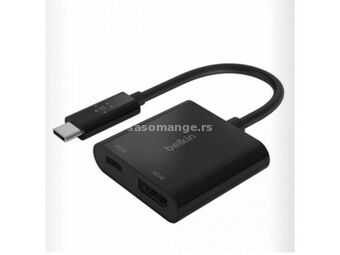 BELKIN Adapter USB-C na HDMI + Charge Adapter/ crna