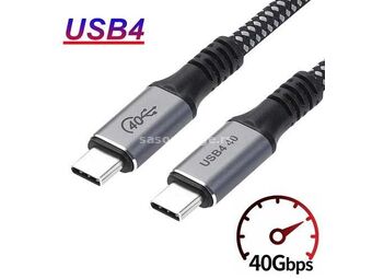 VELTEH USB kabl tip C 0.5m thunderbolt 3 KT-USB4 0.5m