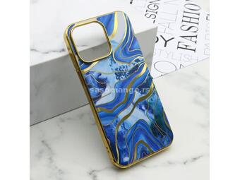 Futrola MARBLE za iPhone 15 Pro Max (6 7) plava