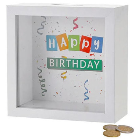 Kasica happy birthday 15x15cm ( 10032463_2 )