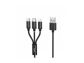 USB data kabl Remax RC-131 3u1 TypeC/Micro/Lightning 1m