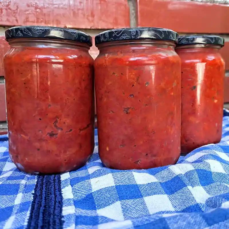 Domaći blagi ajvar 720gr