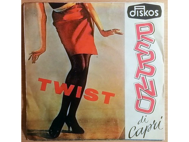 EP PEPPINO DI CAPRI - Twist (1962) 3. press, ODLIČNA
