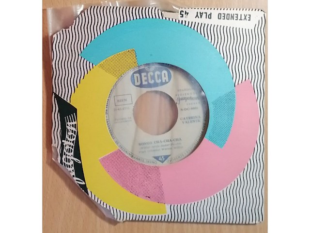 SP CATERINA VALENTE - Bongo Cha-Cha-Cha (1960) VG