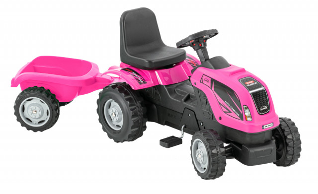 MMX Dečiji Traktor na pedale Roze