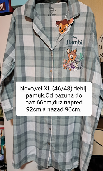 Novo,XL (46/48),deblji pamuk