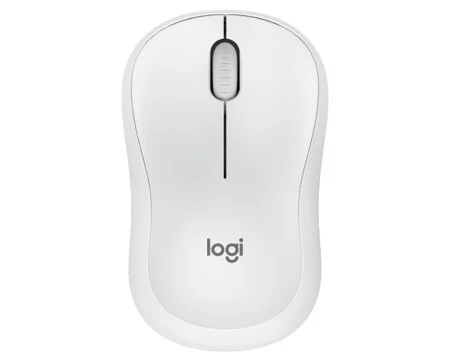 Logitech M240 silent bluetooth off-white miš beli