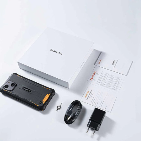 Oukitel WP20 pro black orange rugged 4GB/64GB/6300mAh/Android12 mobilni telefon ( WP20 pro black orange )