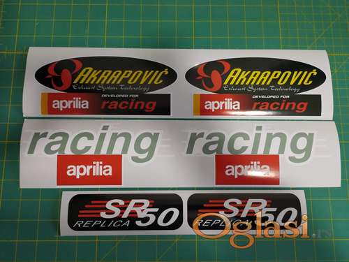 Aprilia racing 50sr nalepnice