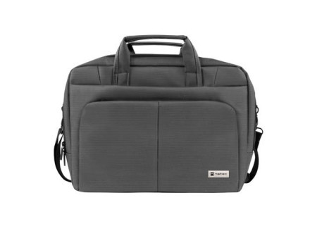 Natac Gazelle 15.6" laptop bag, dark grey ( NTO-0812 )