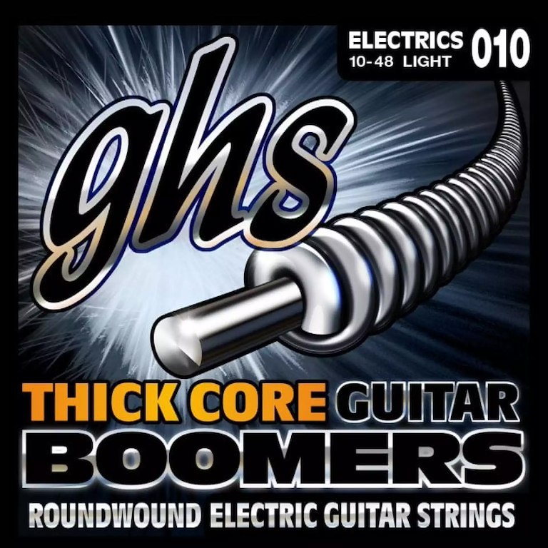 GHS 10-48 HC-GBL Boomers Thick Core Nickel Plated - Žice za električnu gitaru