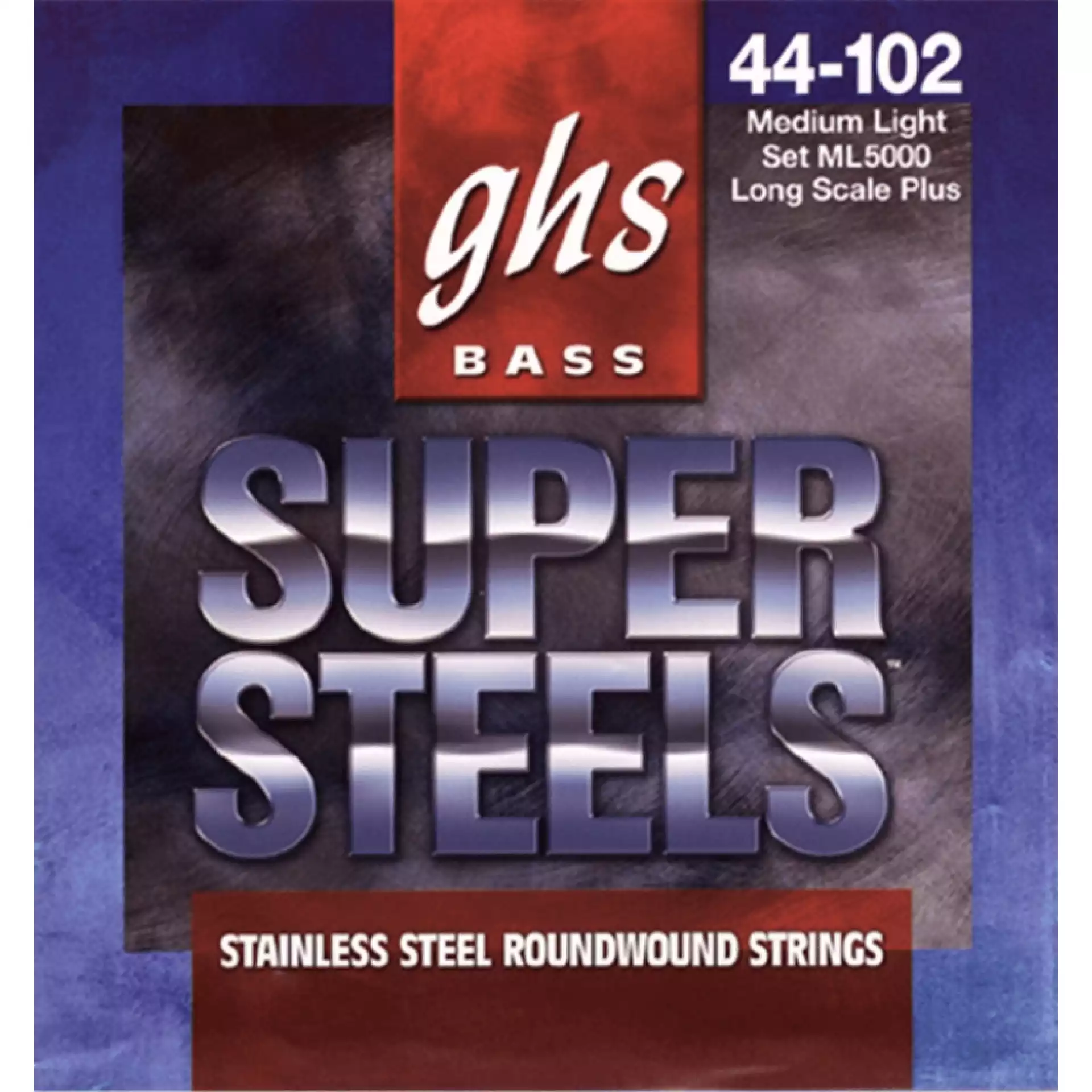 GHS 44-102 ML5000 Super Steels Stainless Steel Long Scale - Žice za bas gitaru