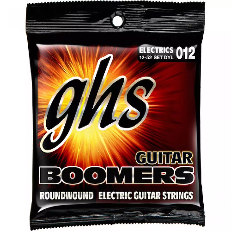 GHS 12-52 DYL Light Boomers Wound 3rd Roundwound - Žice za električnu gitaru