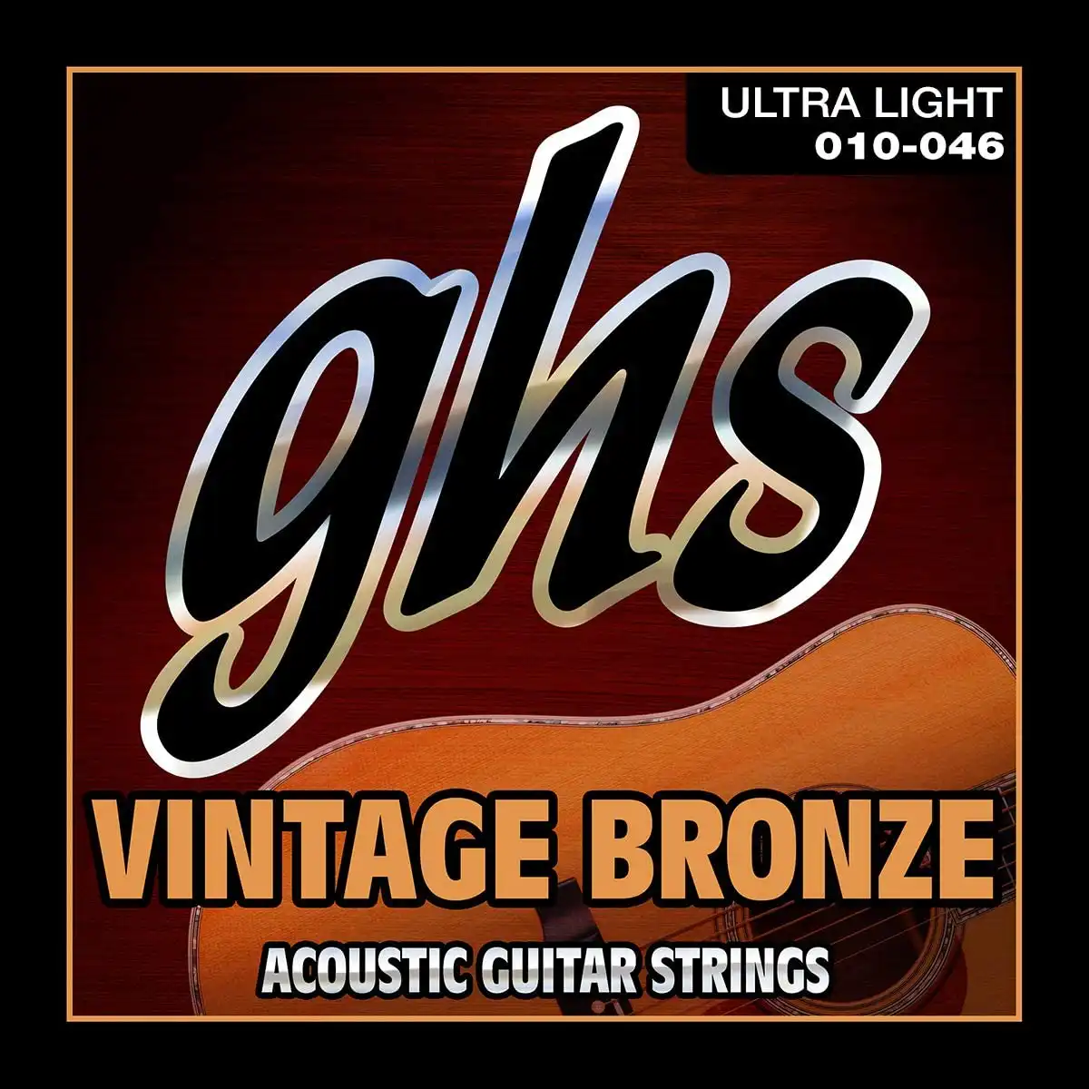 GHS 10-46 VN-UL Ultra Light Vintage Bronze - Žice za akustičnu gitaru