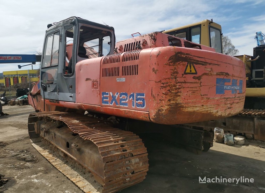 Fiat-Hitachi EX 215 bager guseničar po rezervnim delovima