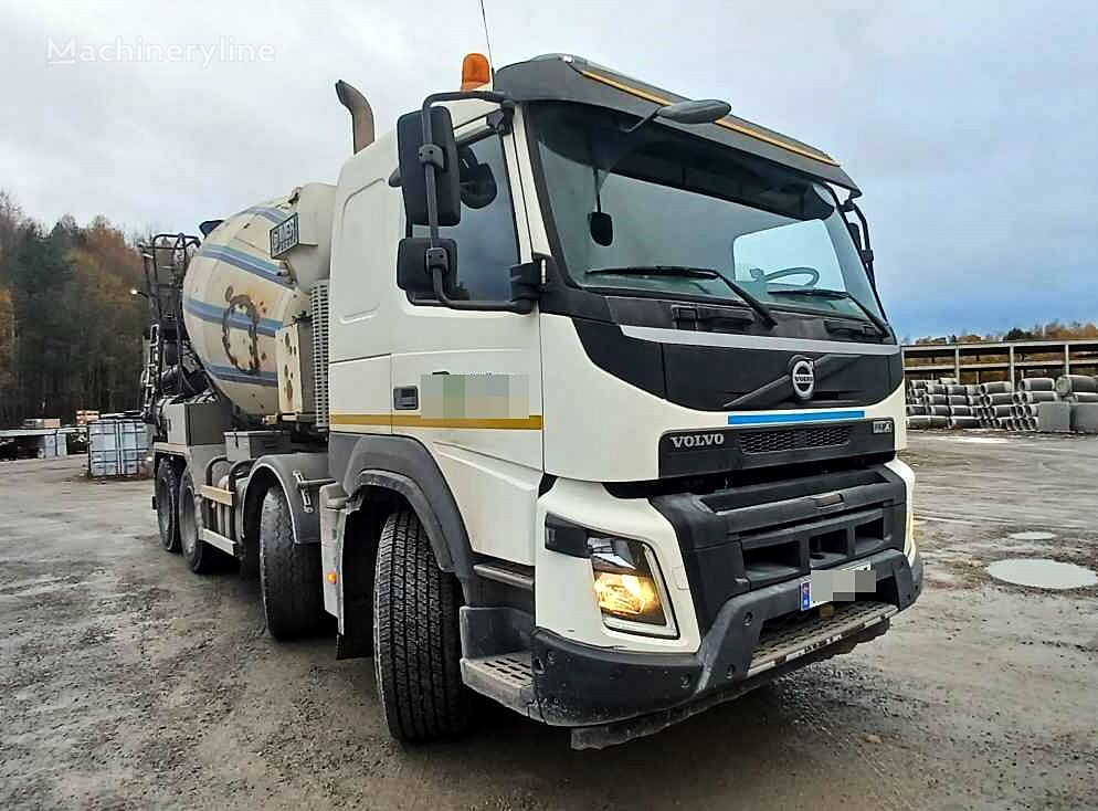 Volvo FMX 460 *8x4 *IMER 9m3 *12+4m TRANSPORT BELT kamion s mešalicom za beton