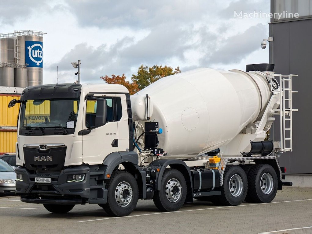 Novi MAN TGS 32.440 8x4 Betonmischer EM9L 9m³ kamion s mešalicom za beton
