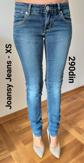 Joansy Jeans ženske teksas farmerke XS/34