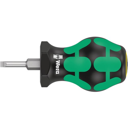 Wera 335 Stubby kratki odvijač, 0,6 x 3,5 x 24,5 mm, 05008840001