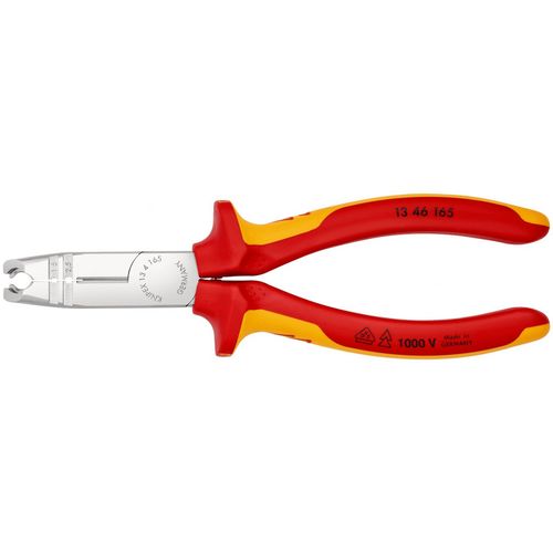 Knipex 13 46 165 klešta - striper izolovana, VDE, hromirane 165 mm