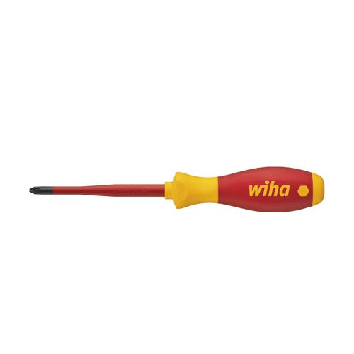 Wiha 35393 Odvijač SoftFinish® električarski slimFix PH1