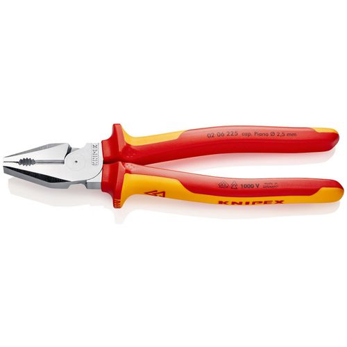 Knipex kombinovana klešta izolovana 1000V VDE 225mm 02 06 225