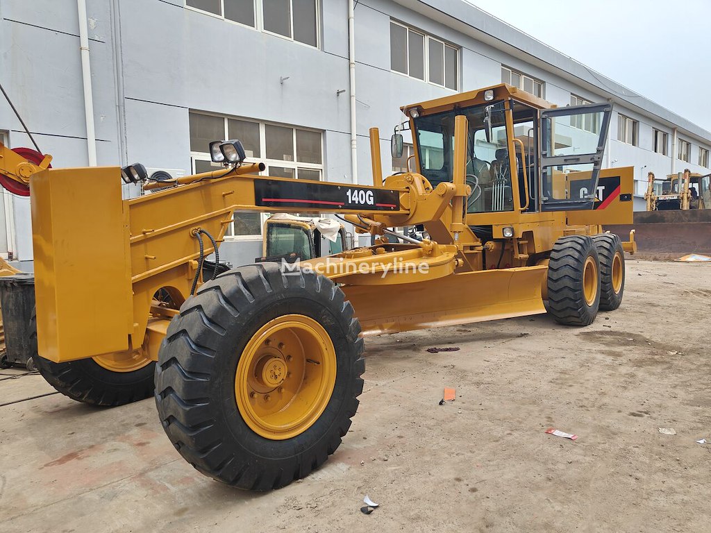 Caterpillar used 140g motor grader for sale in shanghai grejder