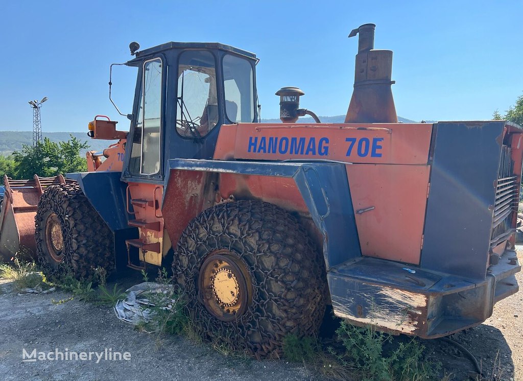 HANOMAG 70 E prednji utovarivač po rezervnim delovima