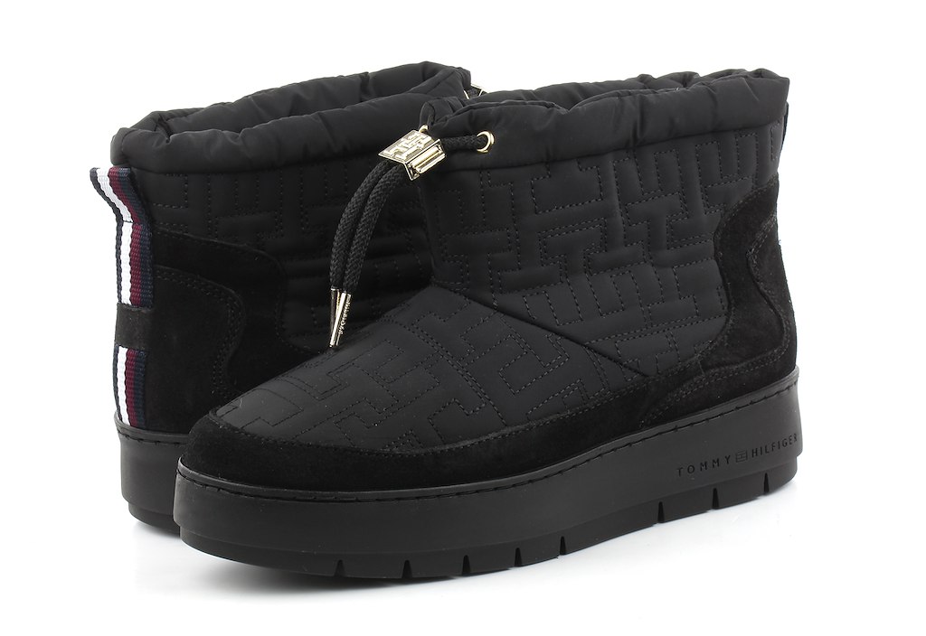 Tommy Hilfiger Plitke čizme - Donna 7cw