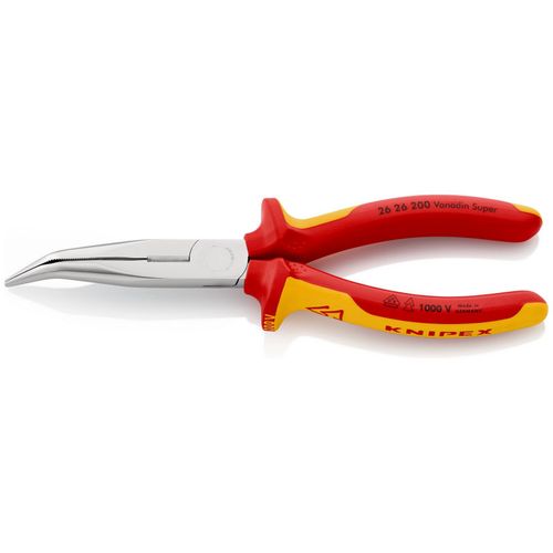 Knipex 26 26 200 Špicasta klešta sa sa bočnim sečenjem izolovane, VDE, hromirane 200 mm