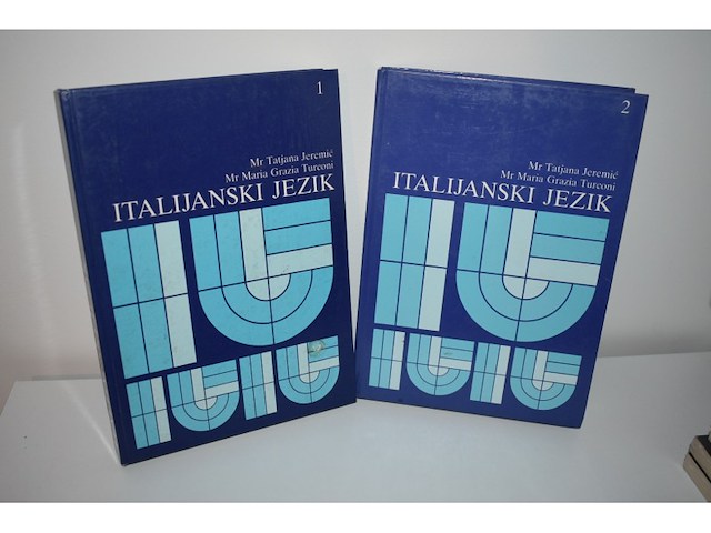 - Italijanski jezik 1, 2 - Mr. Tatjana Jeremic, Mr. Maria Grazia Turconi